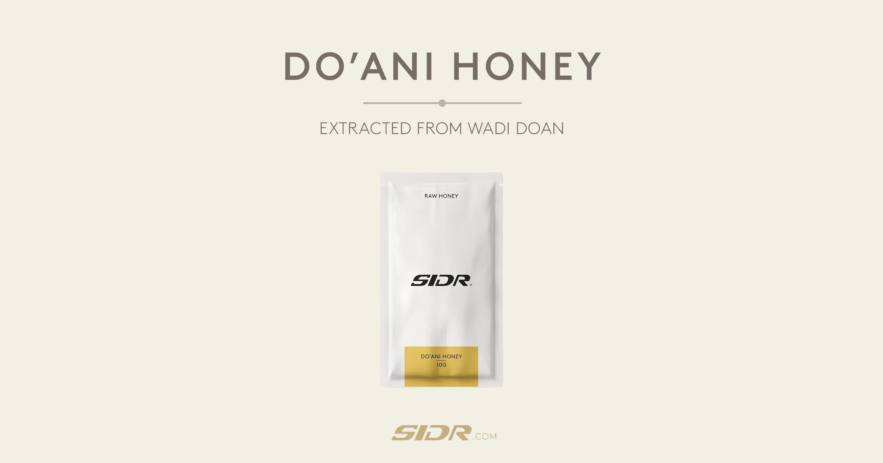 Pack of Do'ani Honey | 100% Pure Unfiltered | SIDR®